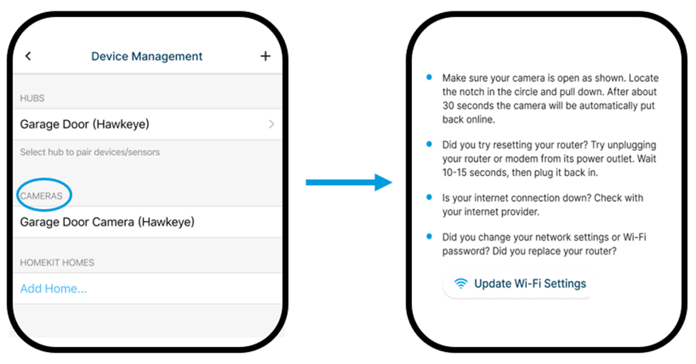How to Reconnect to myQ after Changing your Router or Settings