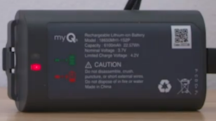 myQ Video Keypad Battery LED Meaning