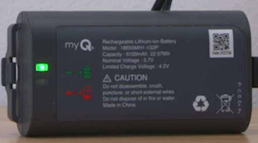 How to Charge the myQ Video Keypad Battery