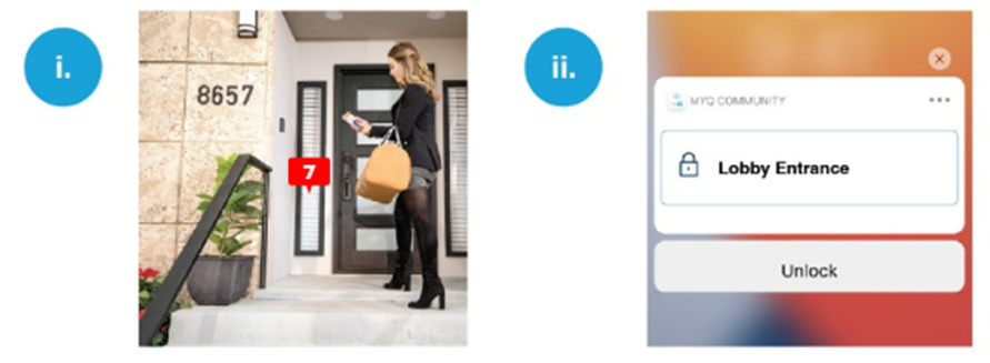 How to Unlock Entries with myQ Mobile Credentials and LiftMaster Smart Readers